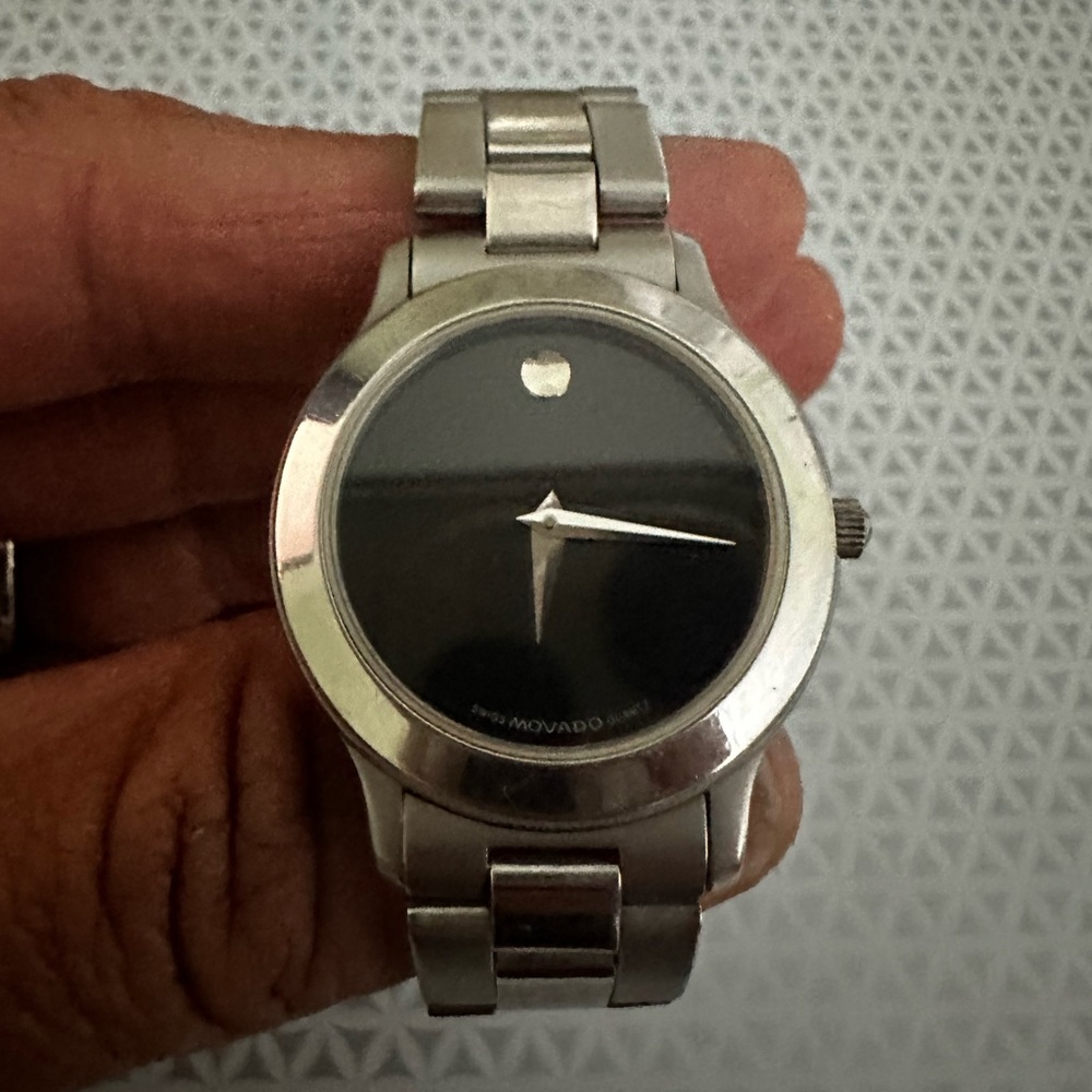 Movado Since 1881 Water Resistant Quartz All Steel Wo… - Gem